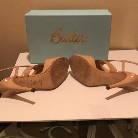 Butter Shoes | Shoes | Butter Saucy Nude Heels | Poshmark